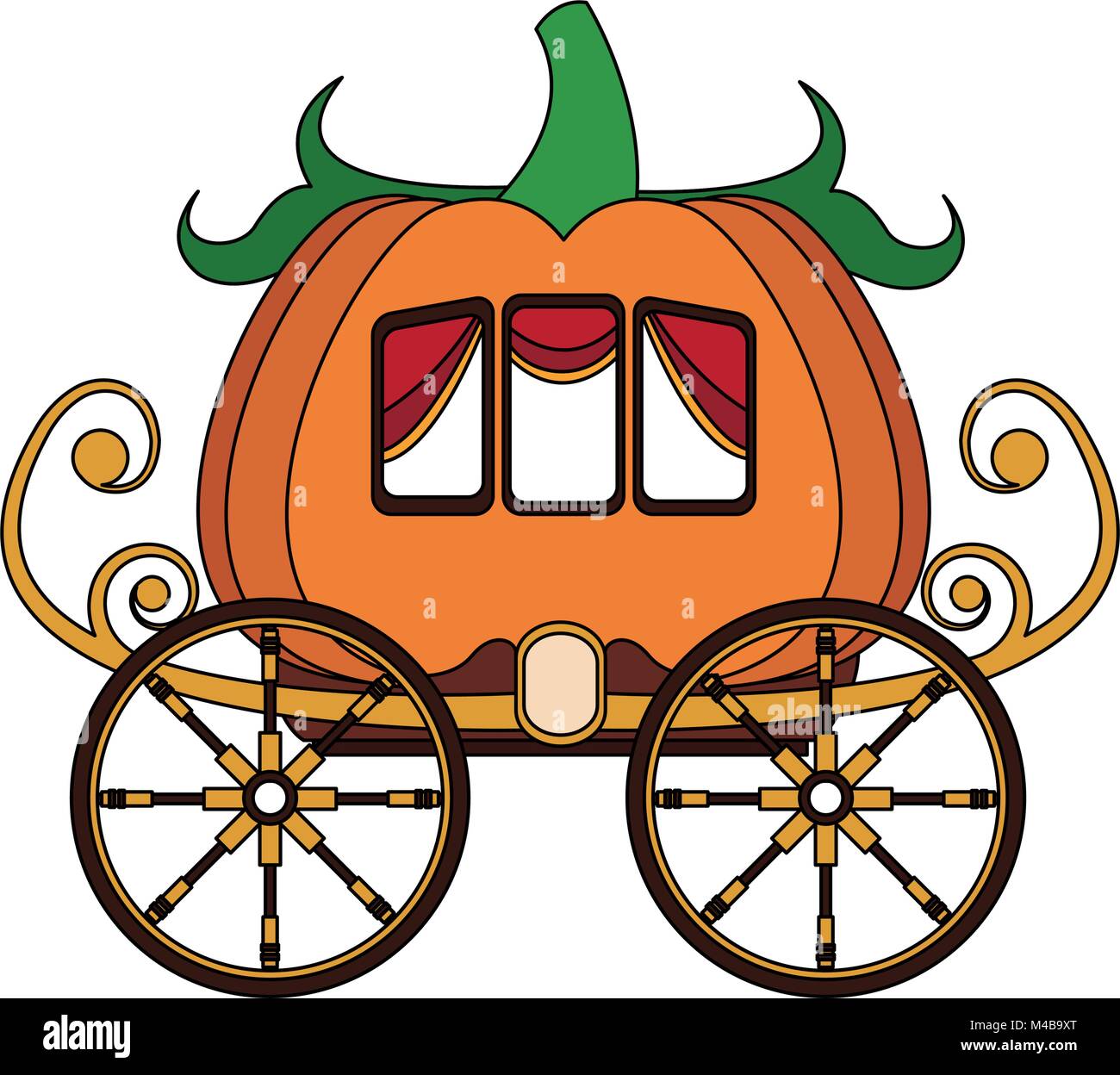 Pumpkin Carriage High Resolution Stock Photography and Images - Alamy