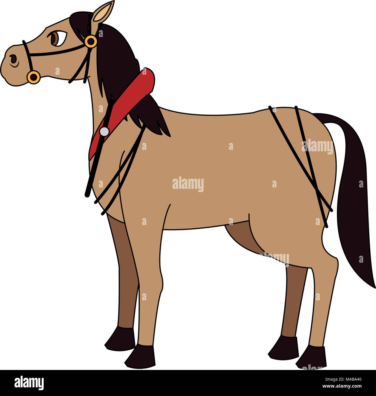 Horse animal cartoon Stock Vector Image & Art - Alamy