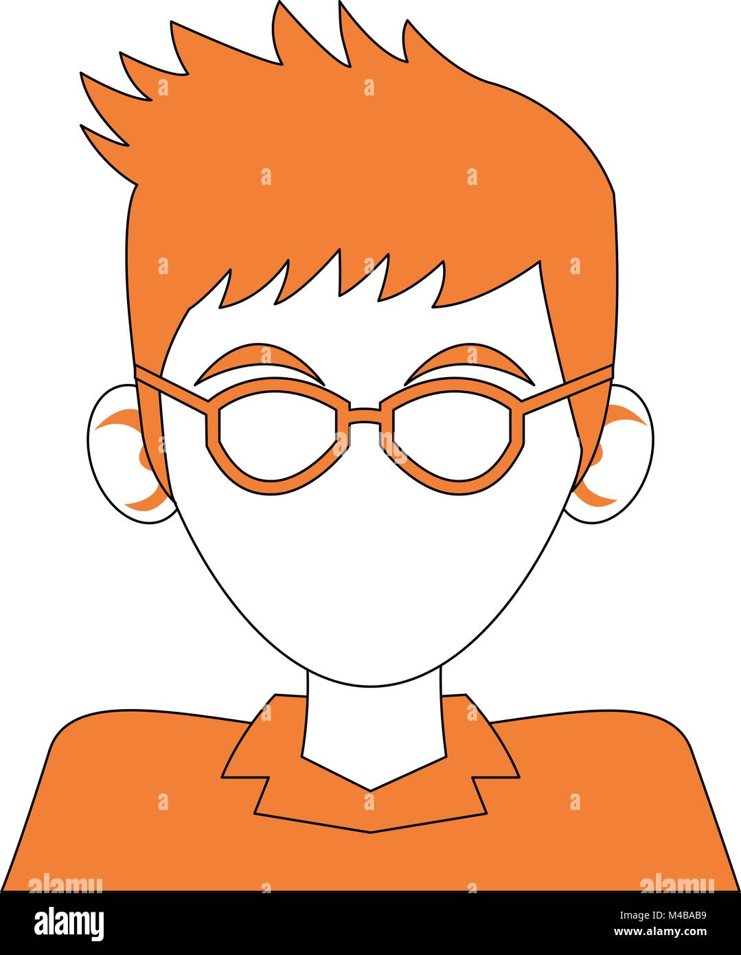 Man faceless cartoon Stock Vector Image & Art - Alamy