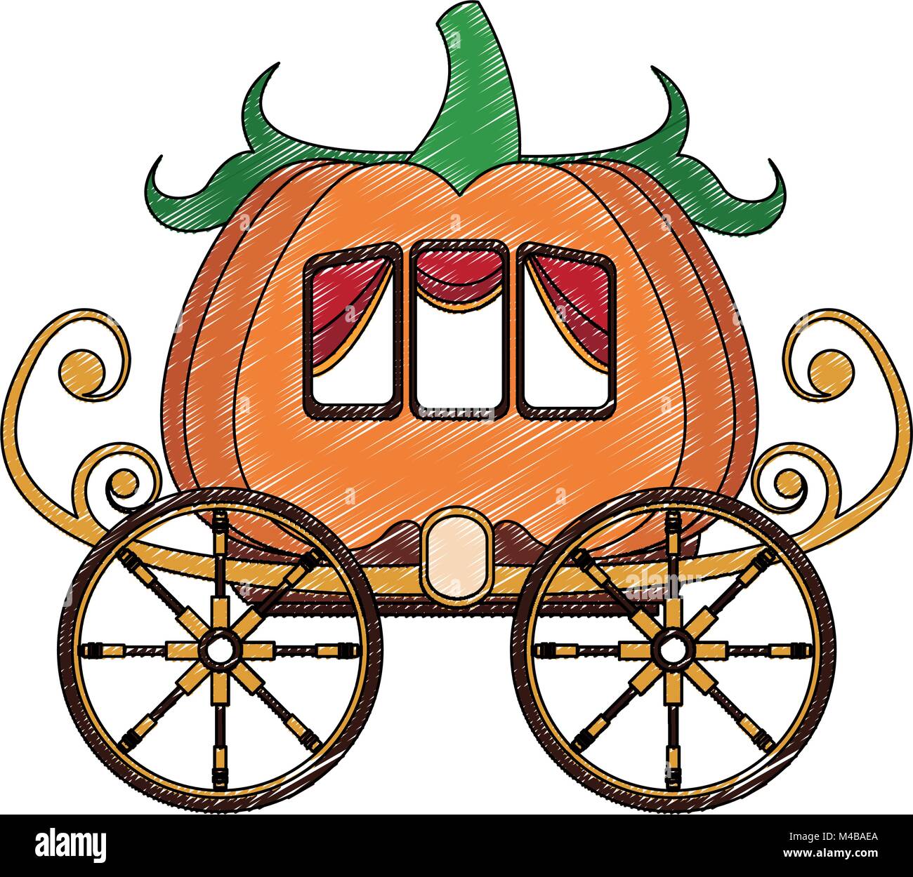 Pumpkin vehicle Stock Vector Images - Alamy