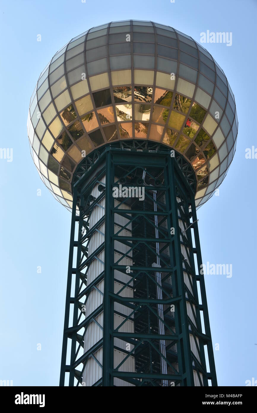 Sunsphere Tower in Knoxville, Tennessee Stock Photo - Alamy