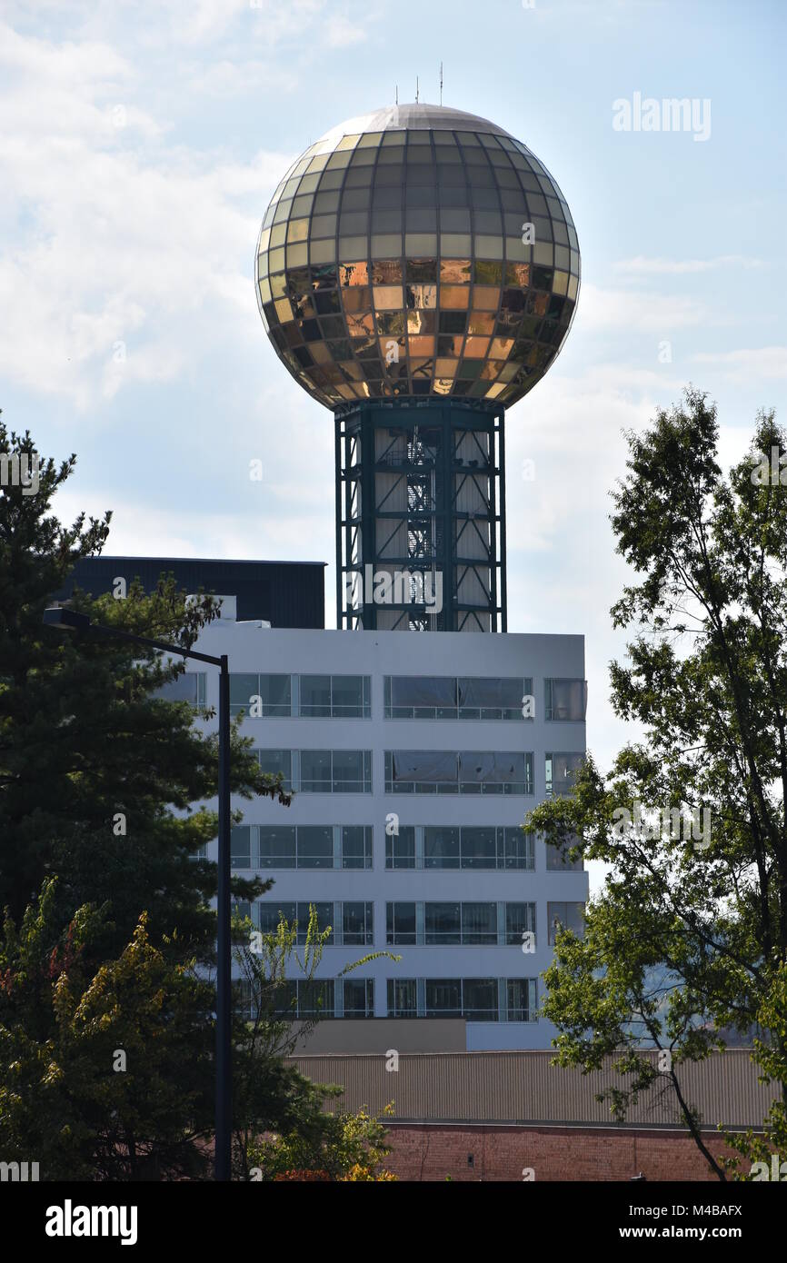 Sunsphere Tower in Knoxville, Tennessee Stock Photo - Alamy