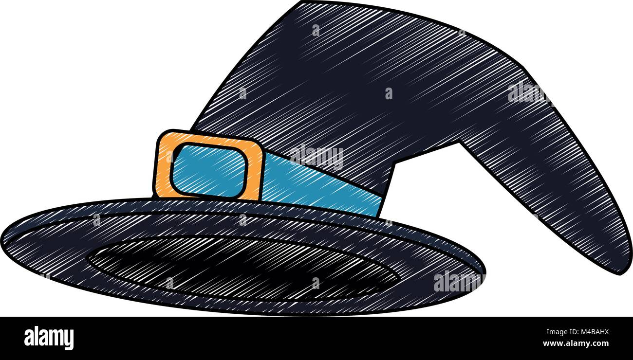 Witch hat cartoon Stock Vector Image & Art - Alamy