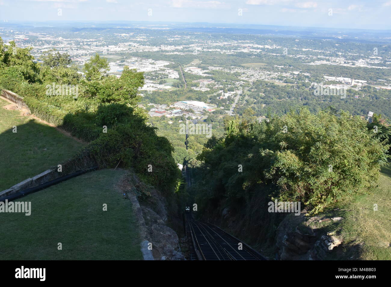 The Lookout Mountain Incline Railway in Chattanooga, Tennessee Stock ...