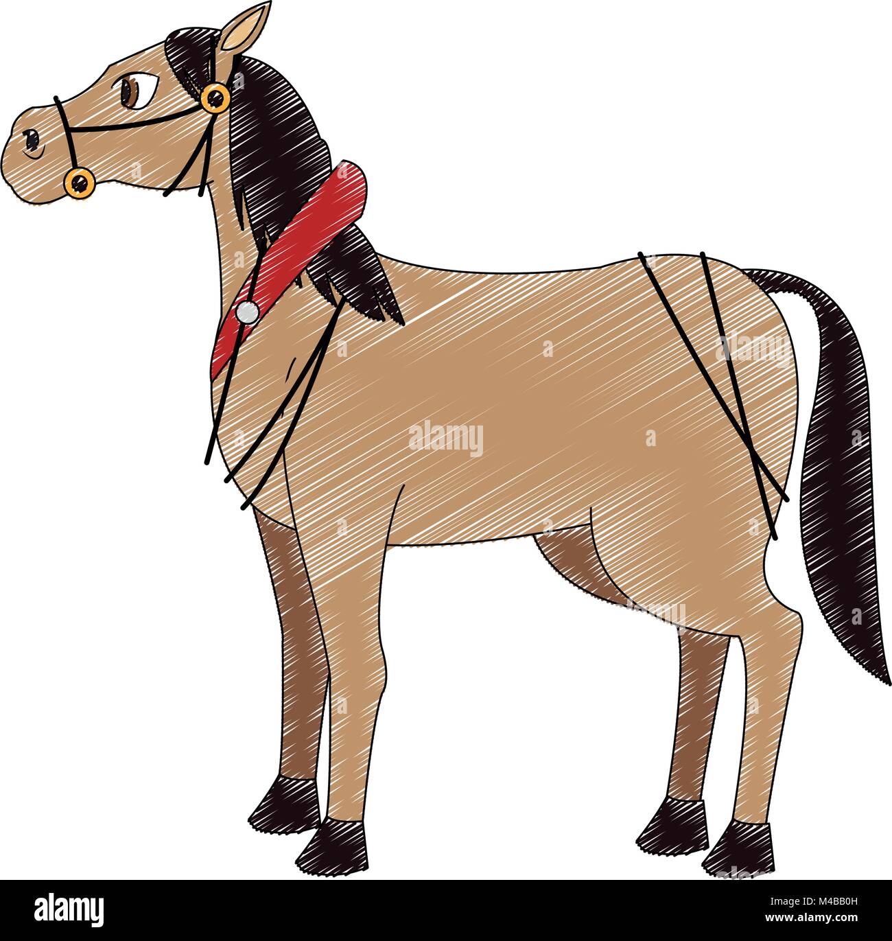 Horse animal cartoon Stock Vector Image & Art - Alamy