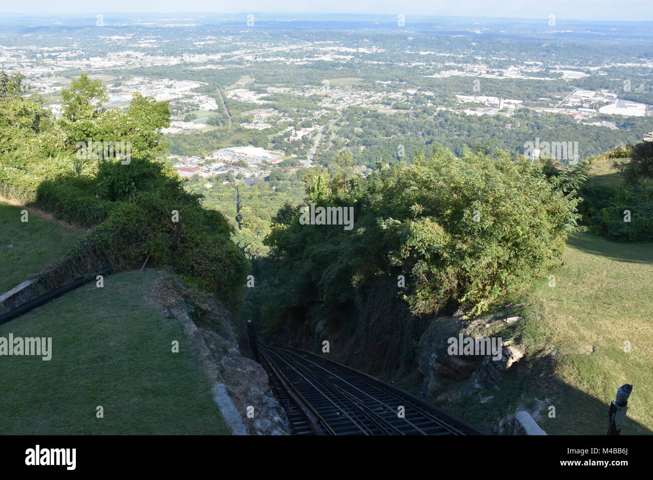 The Lookout Mountain Incline Railway in Chattanooga, Tennessee Stock ...