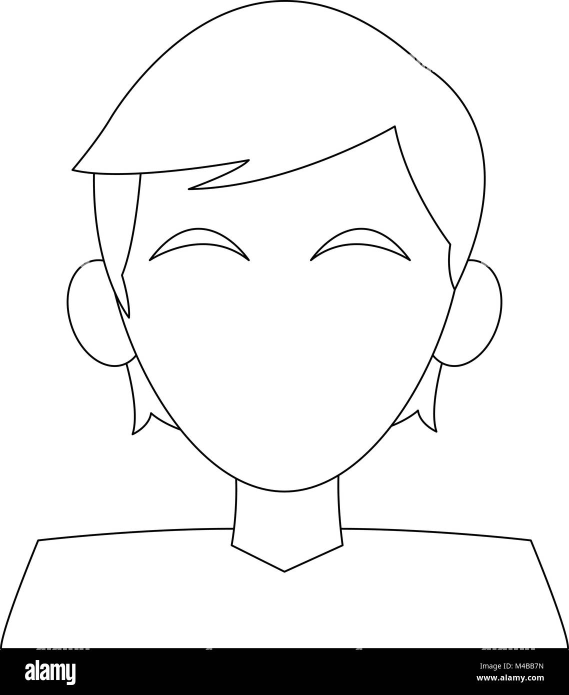 Man faceless cartoon Stock Vector Image & Art - Alamy