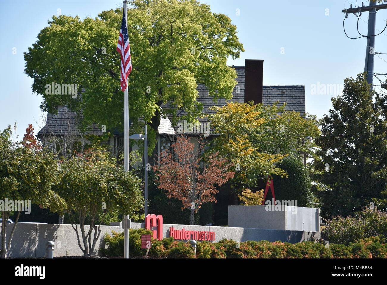 Bluff View Arts District in Chattanooga, Tennessee Stock Photo - Alamy