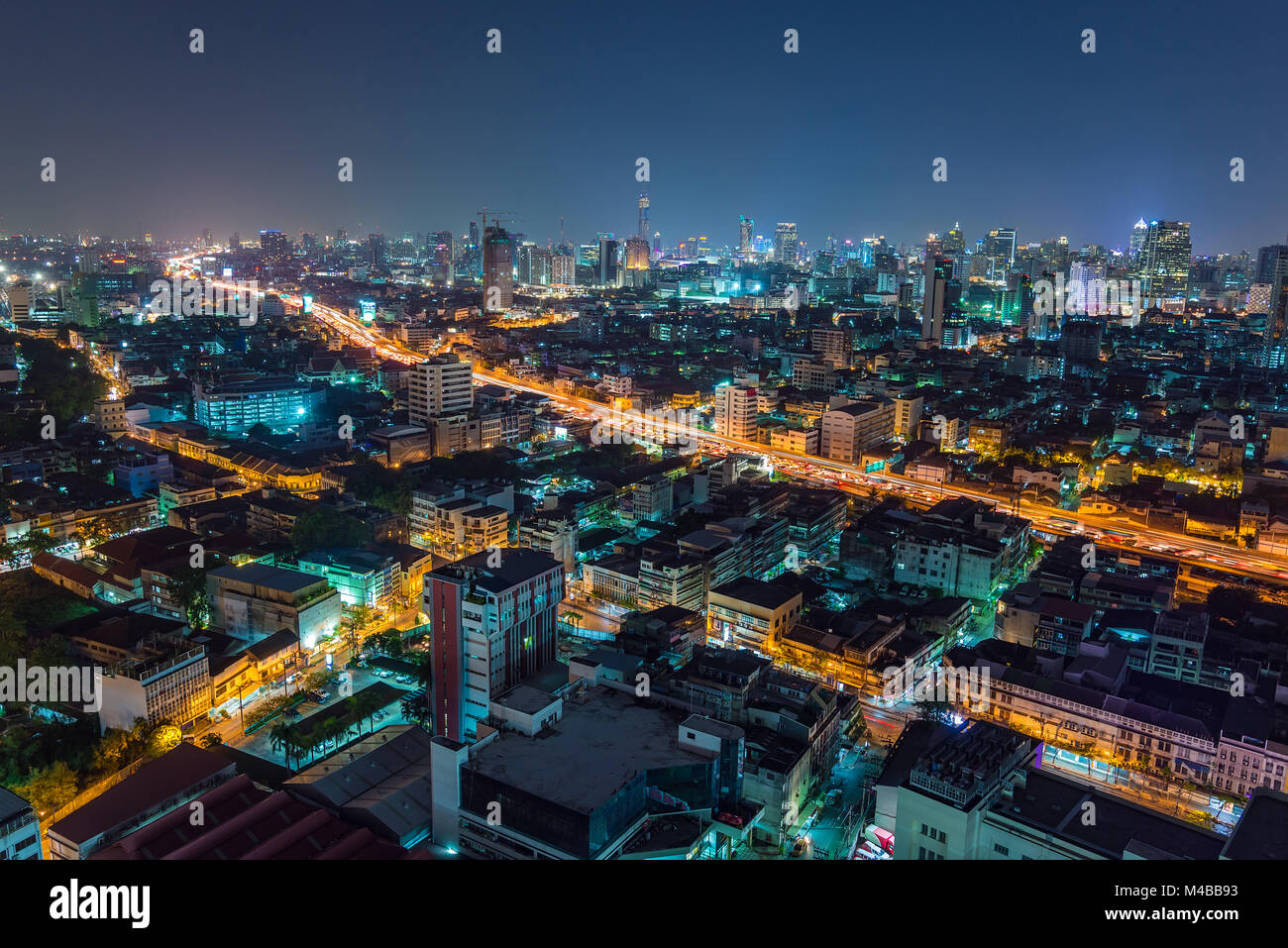 Bangkok city skyline - Thailand Stock Photo - Alamy