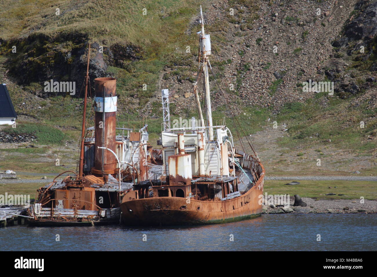 Grytviken, South Georgia Stock Photo - Alamy