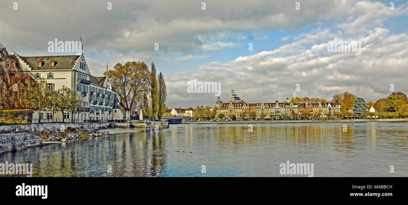 Hotel Dominicans island, Lake Constance Stock Photo - Alamy