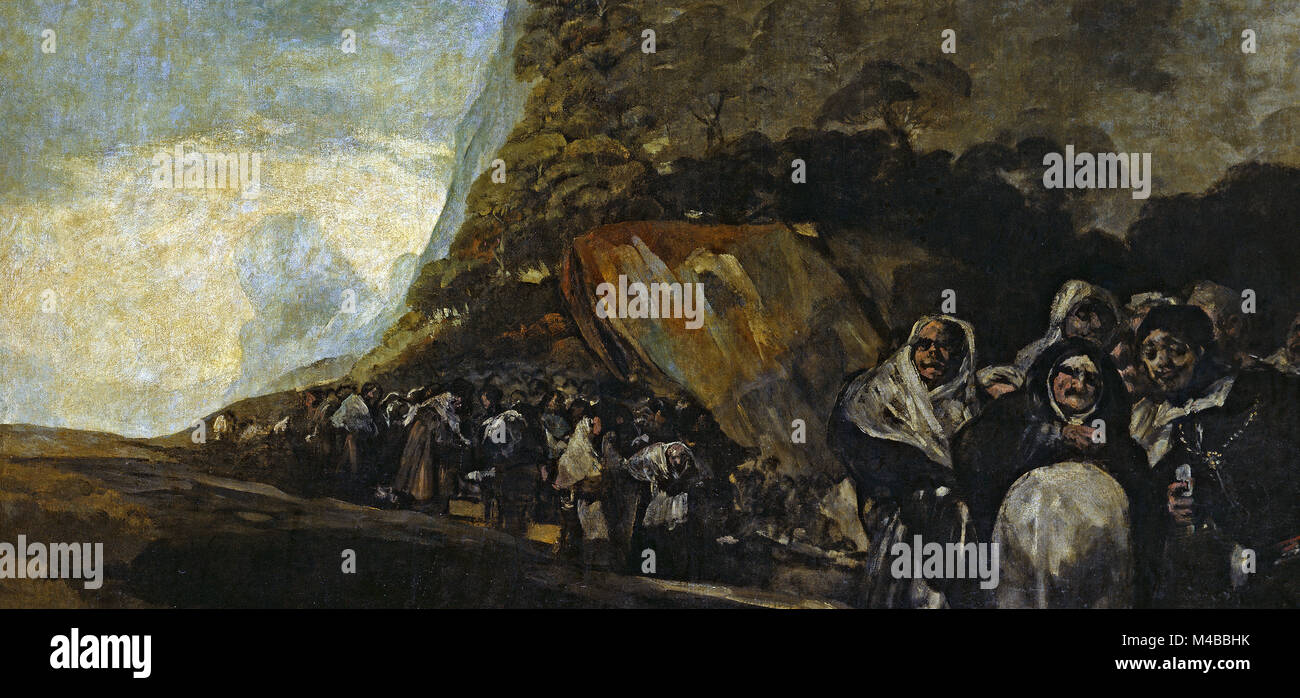 Francisco de Goya - Pilgrimage to the Well of San Isidro (The ...