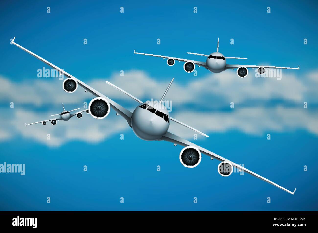 Three vector planes Stock Vector Image & Art - Alamy