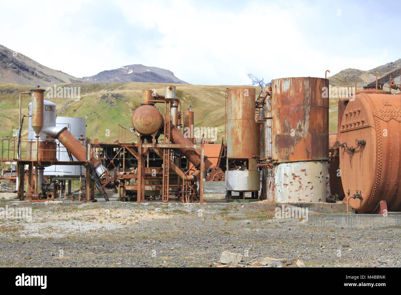 Grytviken, South Georgia Stock Photo - Alamy