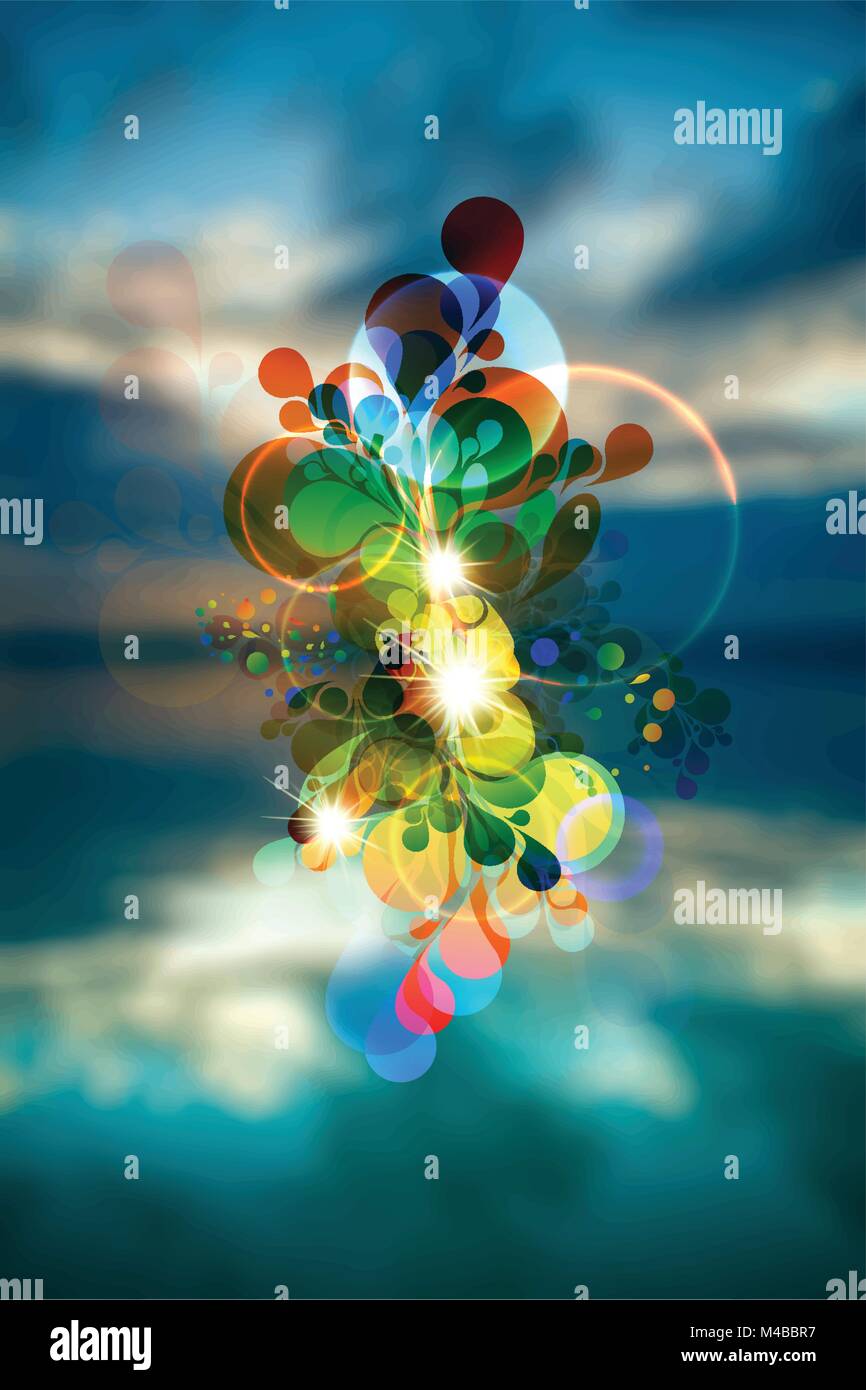 Photographic absctract vector background Stock Vector Image & Art - Alamy