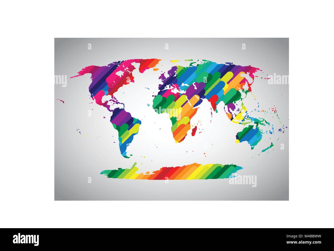 Colorful abstract world symbol Stock Vector Image & Art - Alamy
