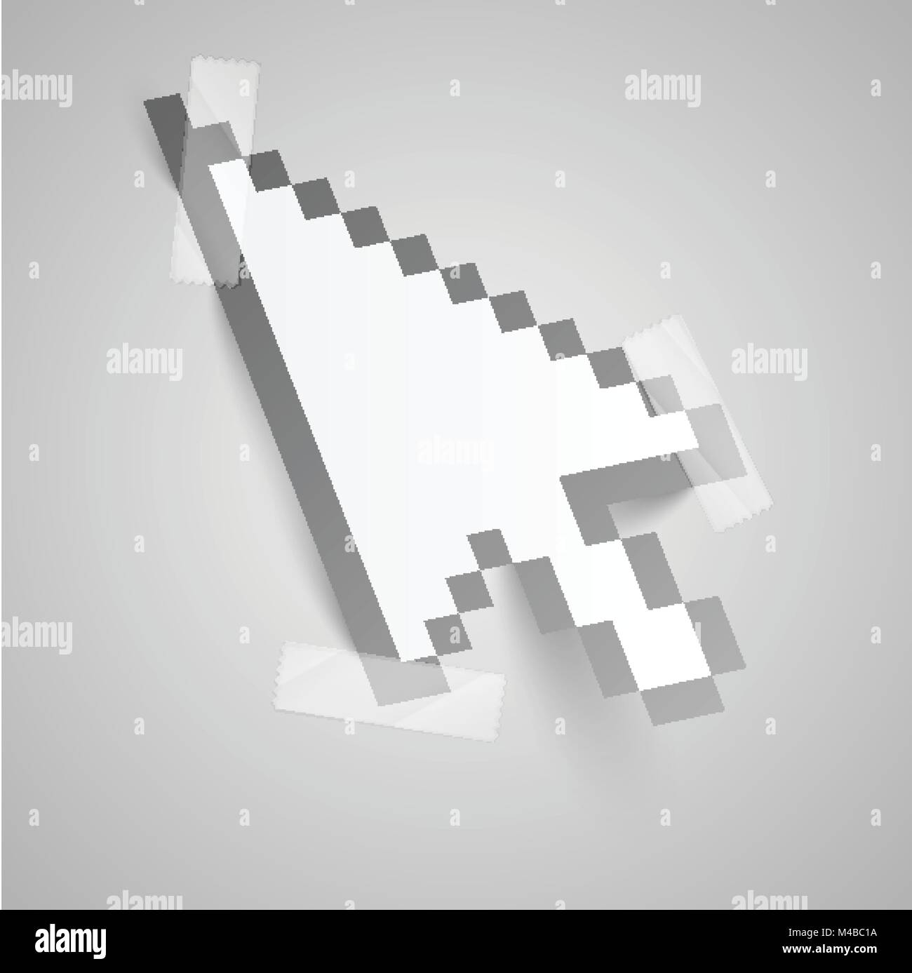 3d hand shape mouse cursor hi-res stock photography and images - Alamy