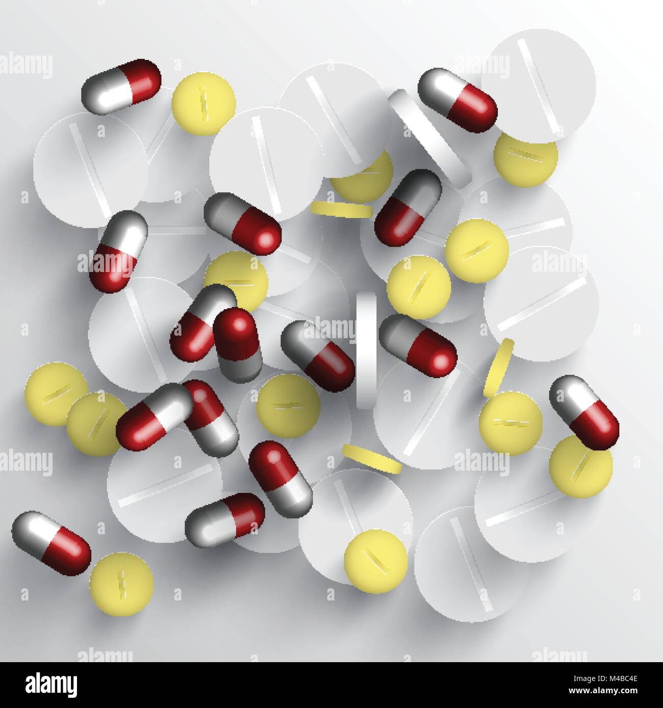 Medical vector pills Stock Vector Image & Art - Alamy