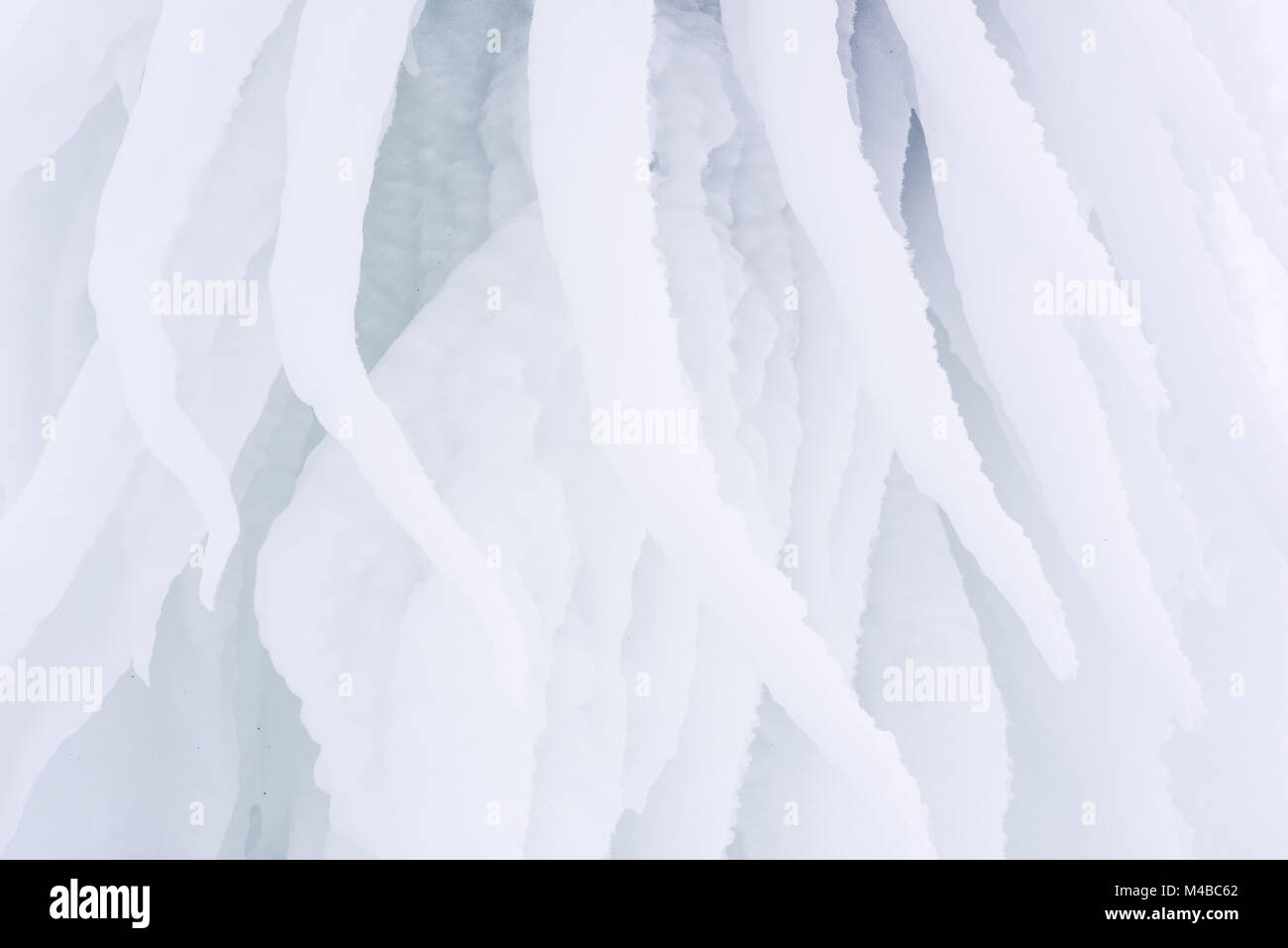 Icicles, Lake Tornetraesk, Lapland, Sweden Stock Photo - Alamy
