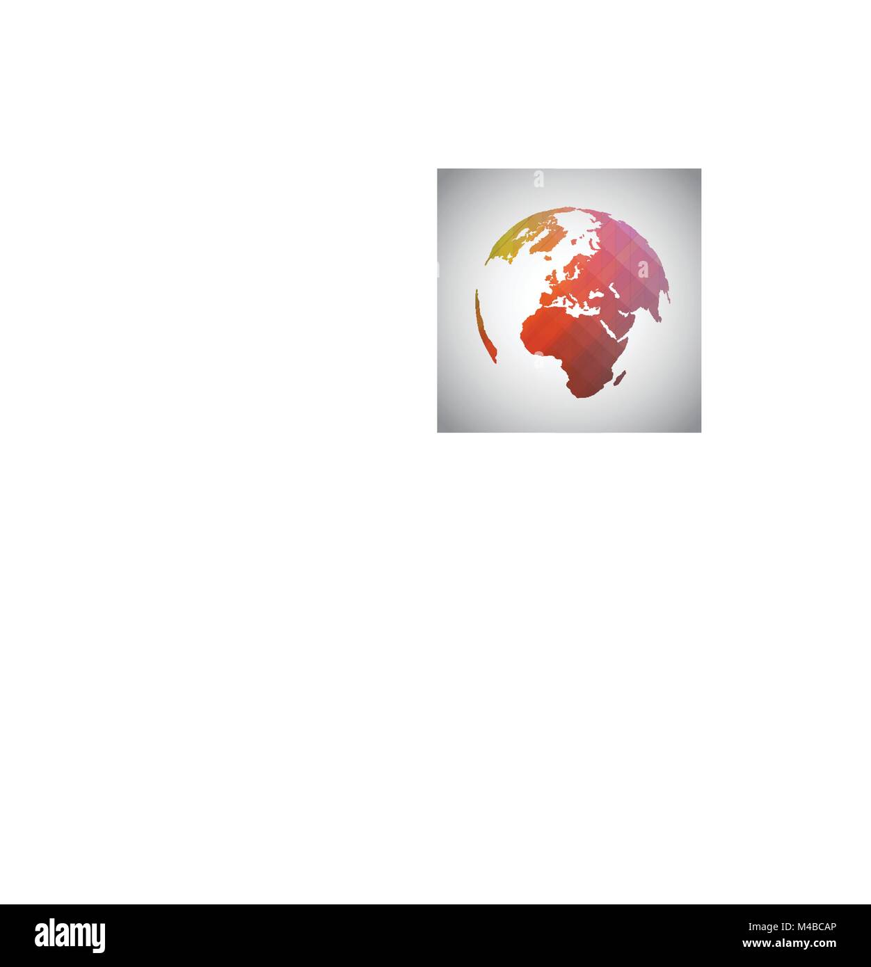 Colorful abstract world symbol Stock Vector Image & Art - Alamy