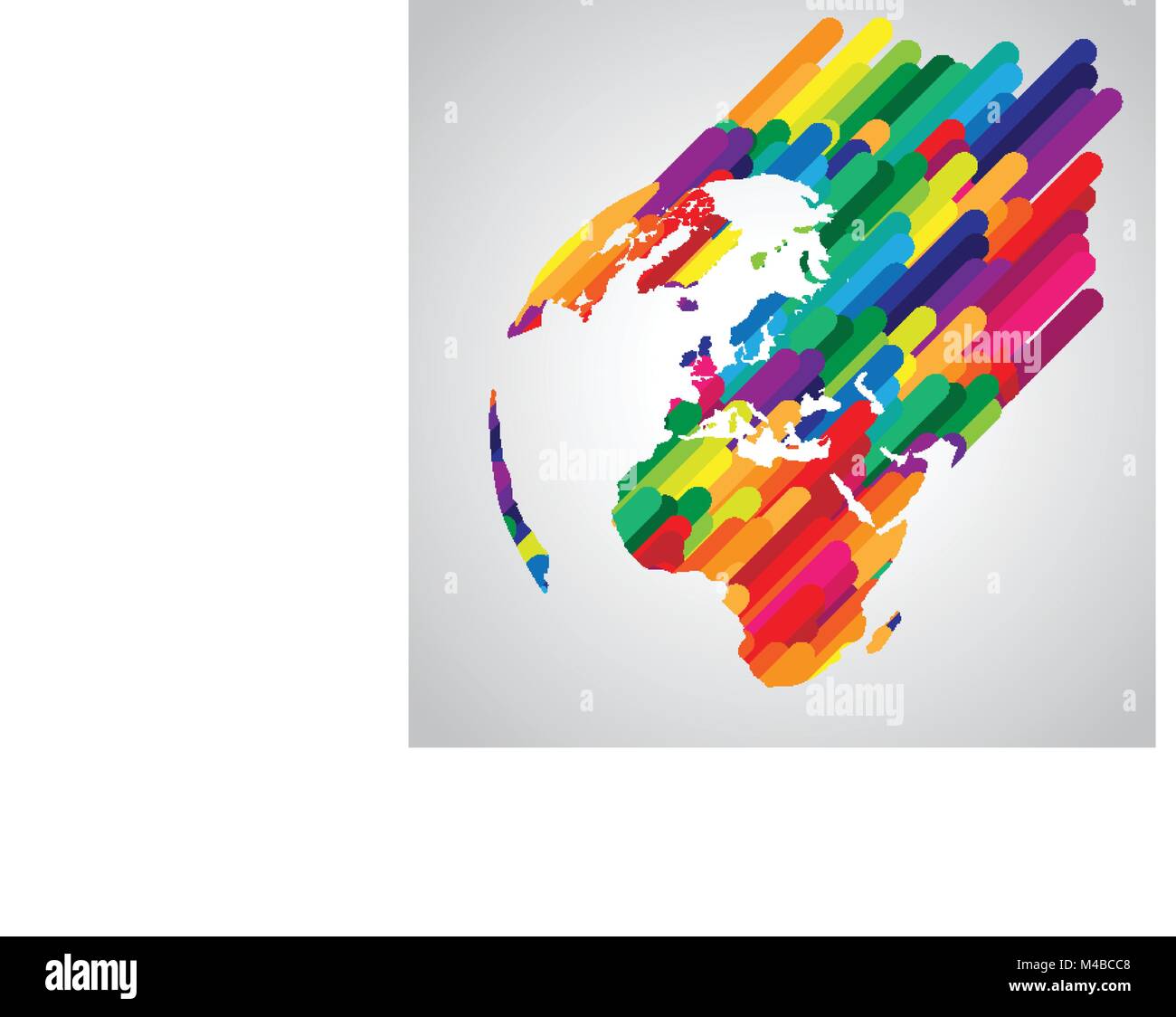 Colorful abstract world symbol Stock Vector Image & Art - Alamy