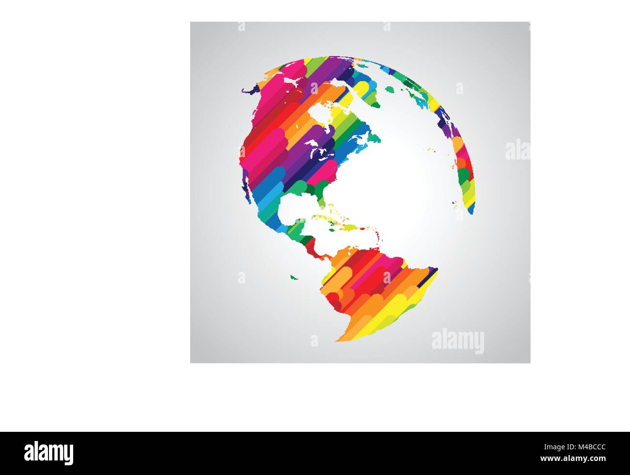 Colorful abstract world symbol Stock Vector Image & Art - Alamy