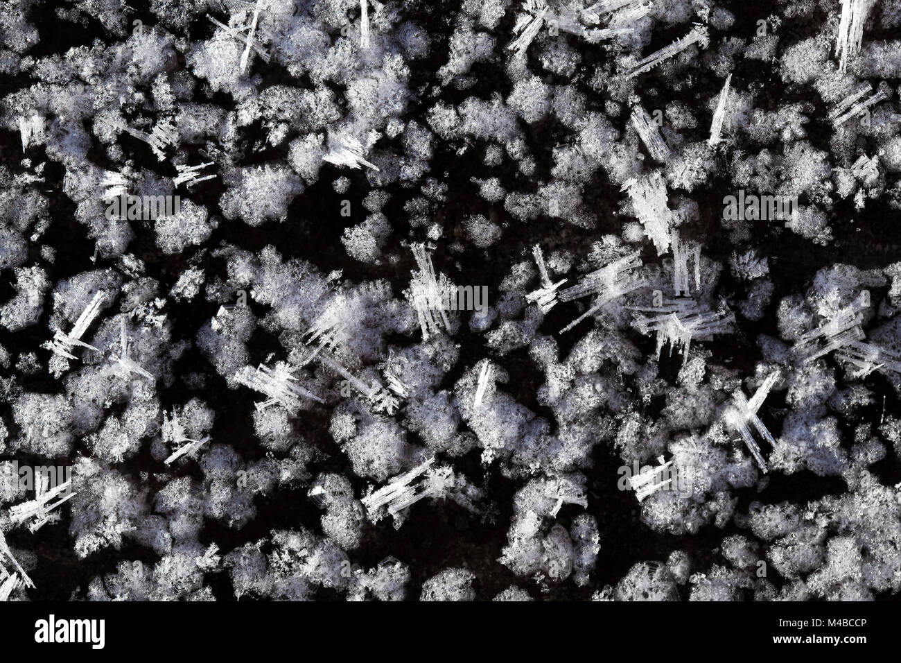 Close up ice crystals big hi-res stock photography and images - Alamy