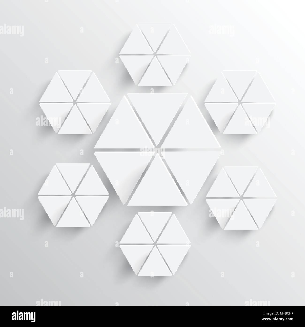 Paper snowflake Stock Vector Images - Alamy