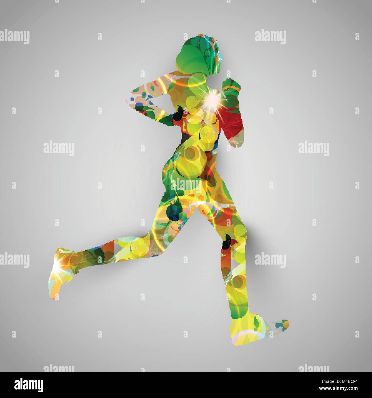 Athletic dance move Stock Vector Images - Alamy