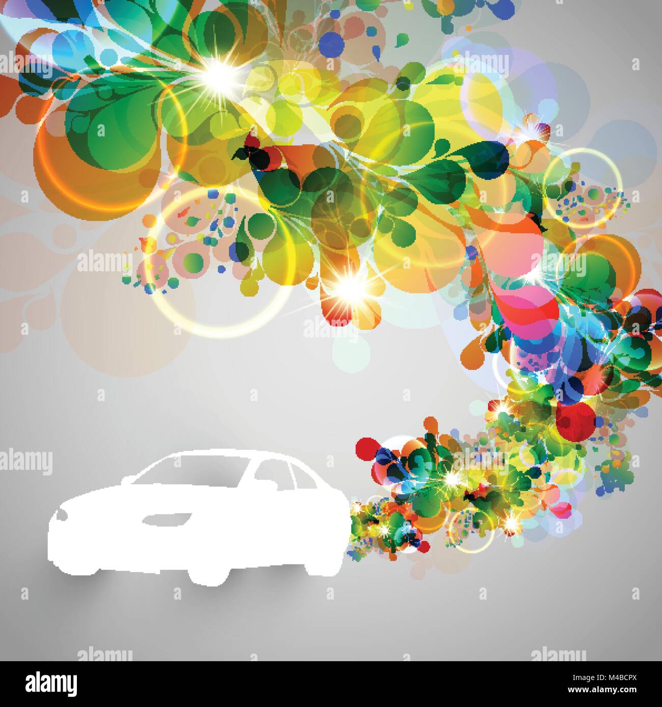 Colorful car vector illustration Stock Vector Image & Art - Alamy