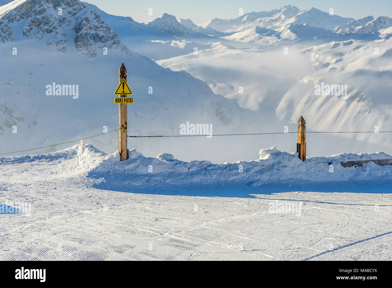 Piste Sign High Resolution Stock Photography and Images - Alamy