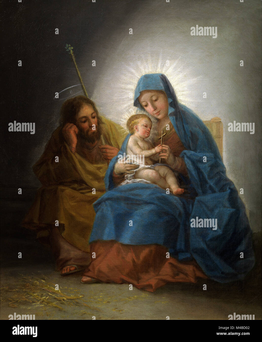Holy family painting 18th century hi-res stock photography and images ...