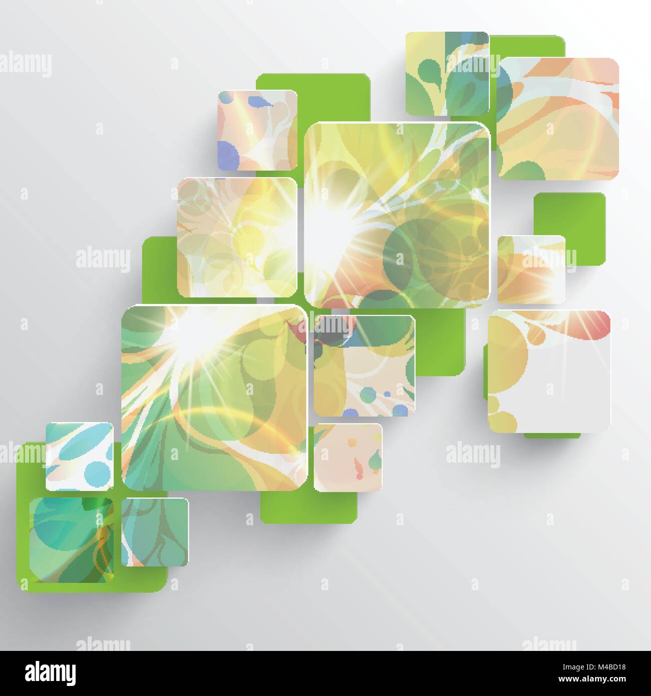 Colorful template for advertising, vector illustration Stock Vector ...