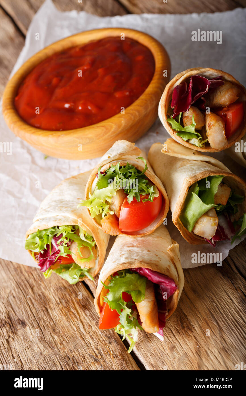 Mini burrito hi-res stock photography and images - Alamy