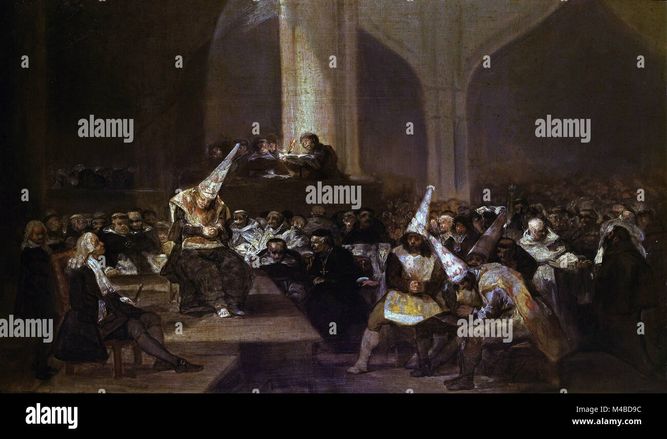Francisco de Goya - Holy Inquisition - Santa inquisicion - 1815-1819 ...