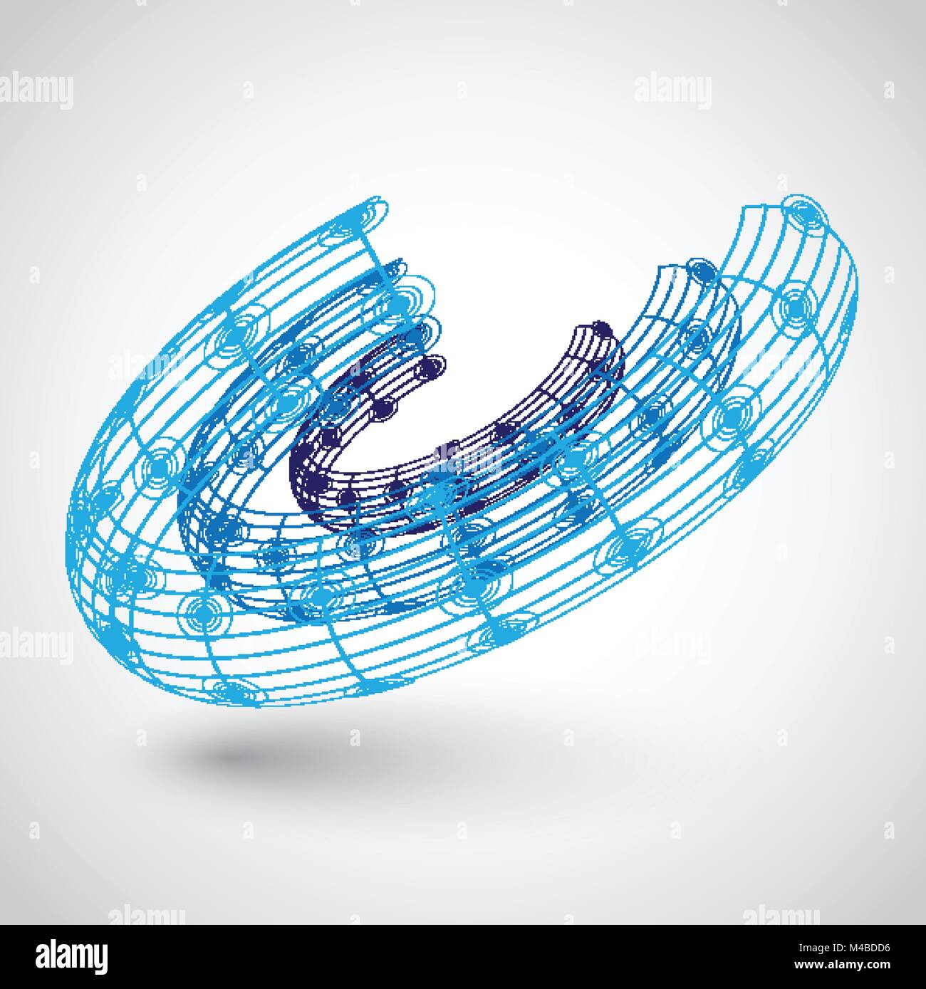 Globe with orbits, vector illustration Stock Vector Image & Art - Alamy