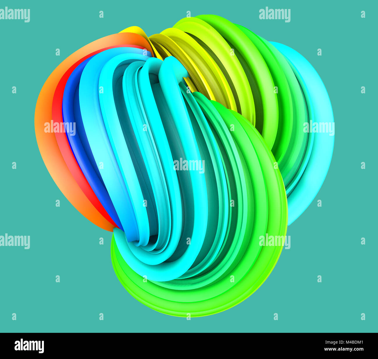 3d render. Abstract colorful background Stock Photo - Alamy