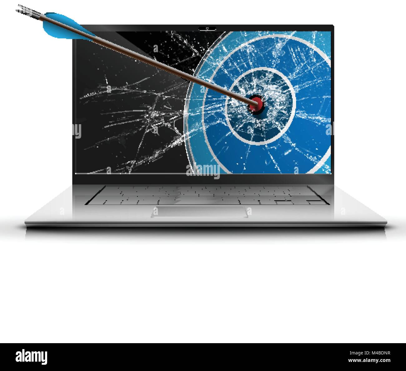 Wave arrow icon curved Stock Vector Images - Alamy