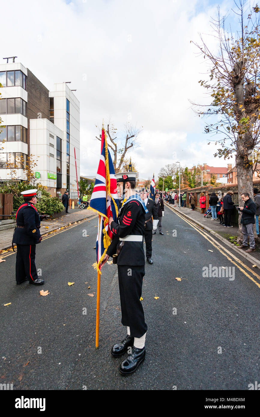 Sea cadet parade hi-res stock photography and images - Alamy