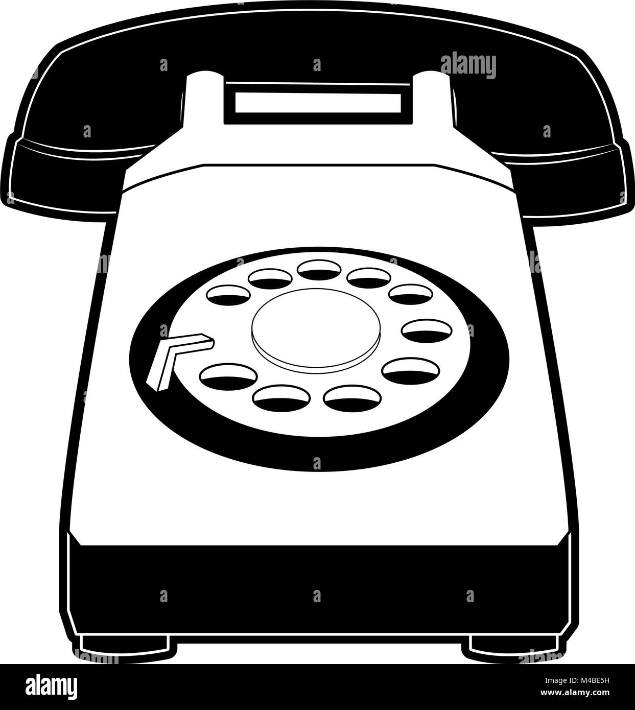 Vintage telephone cartoon Stock Vector Image & Art - Alamy