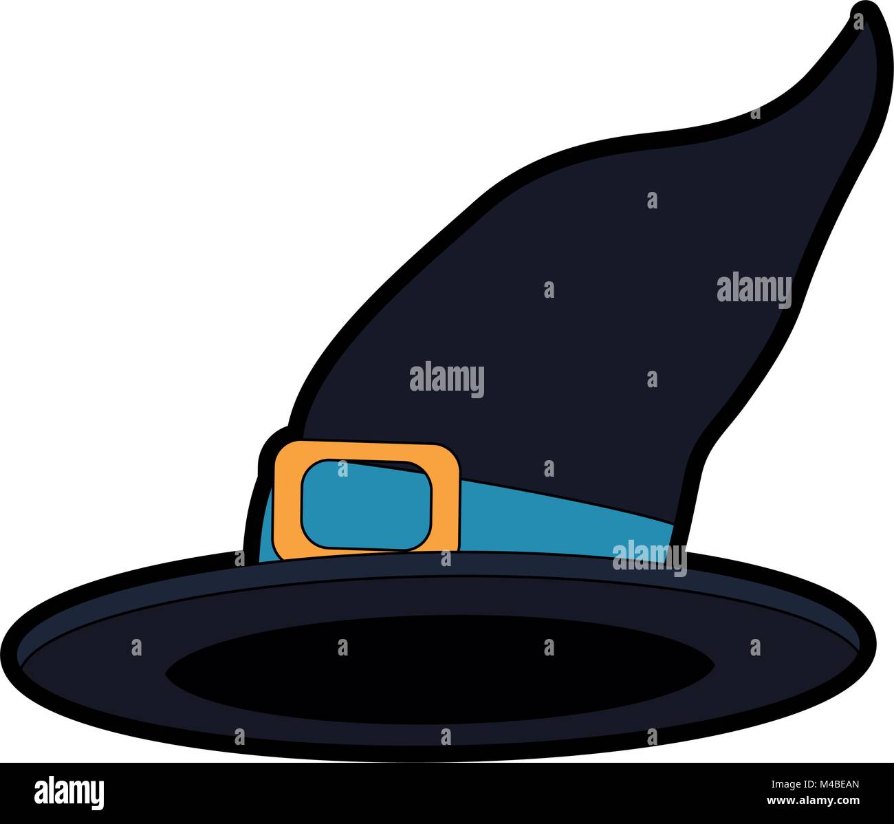 Witch hat cartoon Stock Vector Image & Art - Alamy