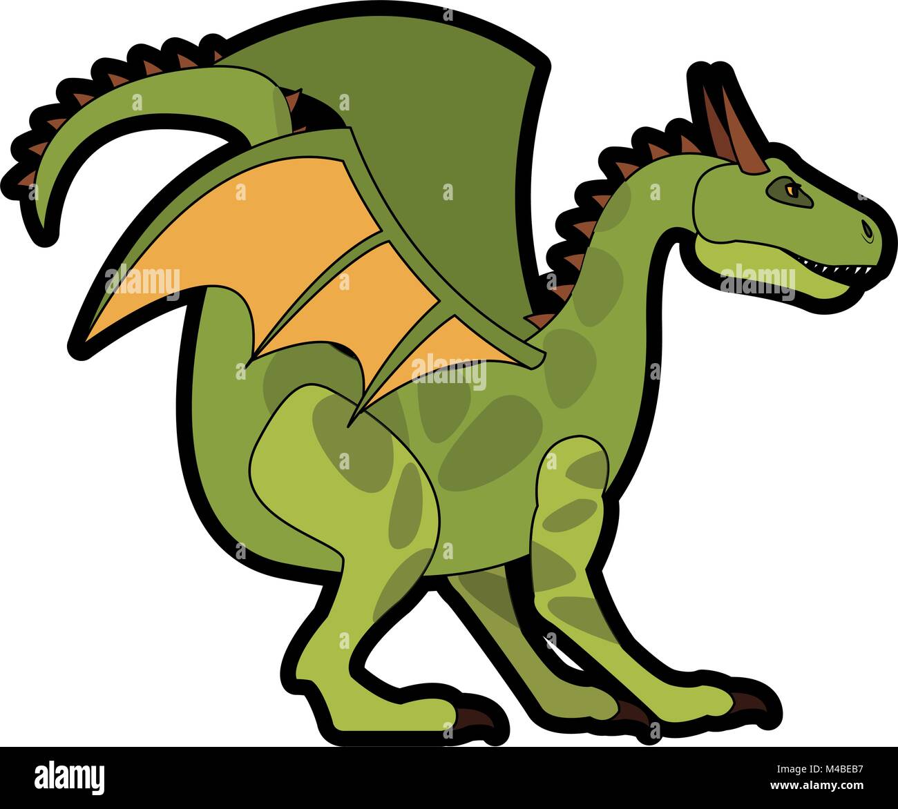 Monster dragon cartoon Stock Vector Image & Art - Alamy