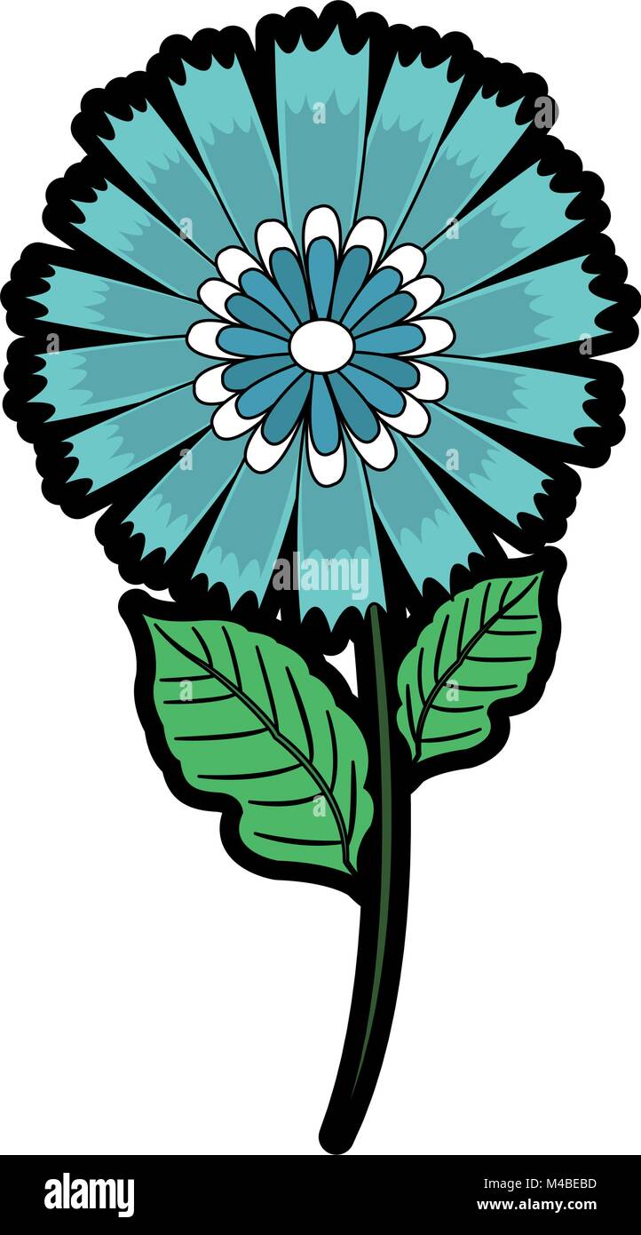 Beautiful flower symbol Stock Vector Image & Art - Alamy