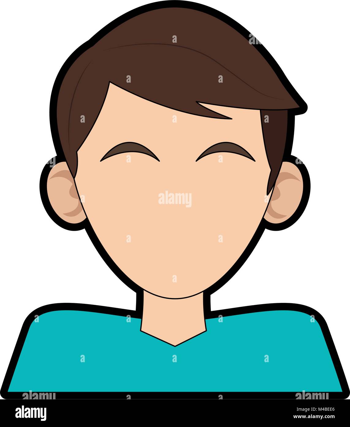 Man faceless cartoon Stock Vector Image & Art - Alamy