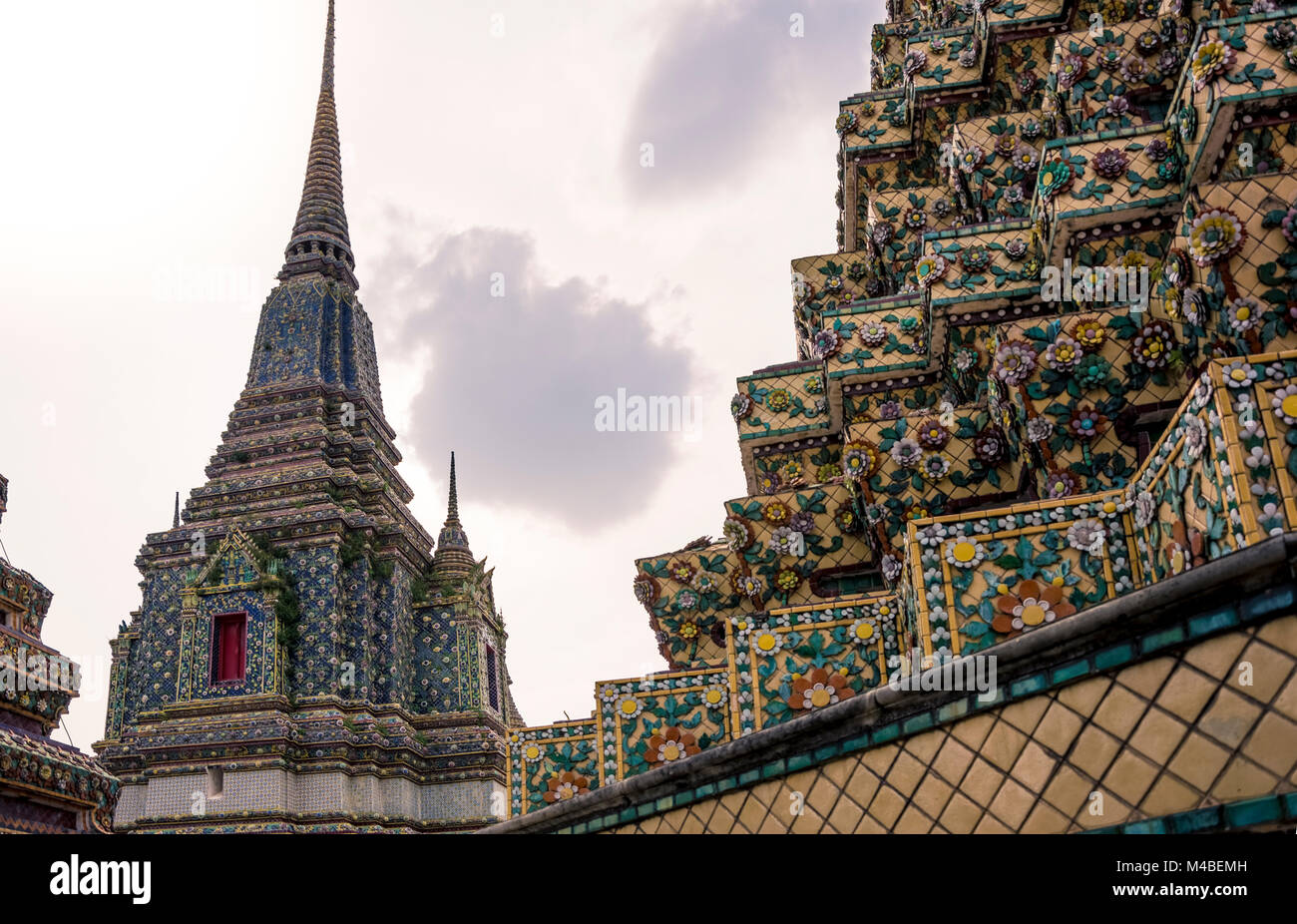Wat Pho temple in Bangkok, Thailand Stock Photo - Alamy