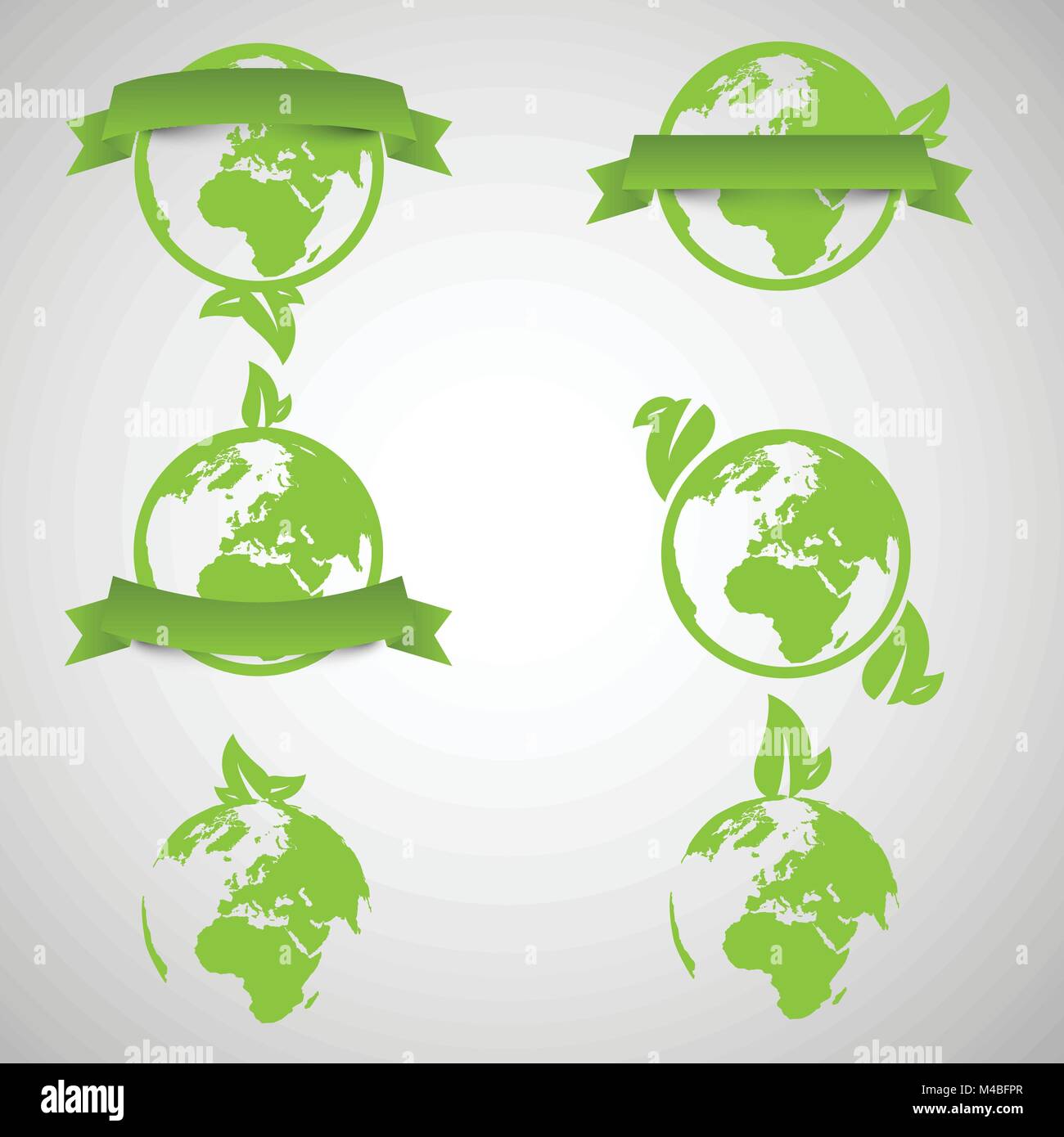 Green world ecology concepts, vector Stock Vector Image & Art - Alamy