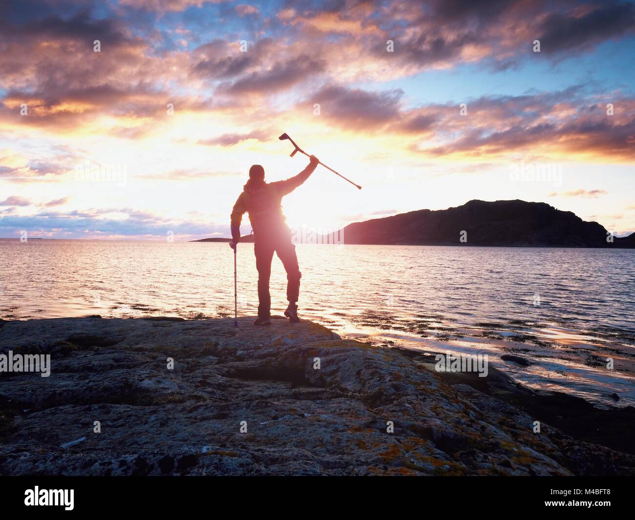 Beach crutches hi-res stock photography and images - Alamy