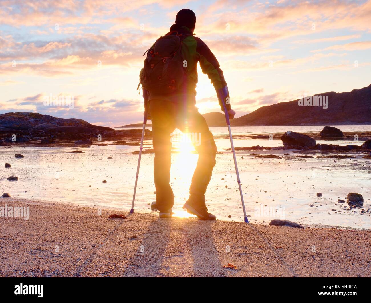 Beach crutches hi-res stock photography and images - Alamy