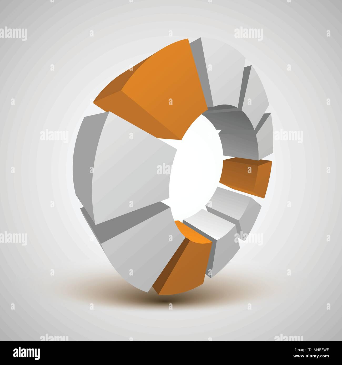 Colorful circle 3D, vector Stock Vector Image & Art - Alamy