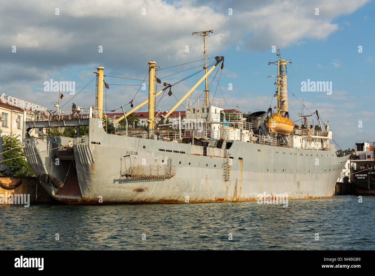 Russian fishing trawler hi-res stock photography and images - Alamy